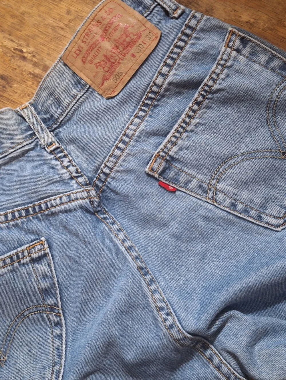 Levi's | Jeans | 200 Levis 505 Jeans 30x30 Mens Straight Leg Light Wash ...